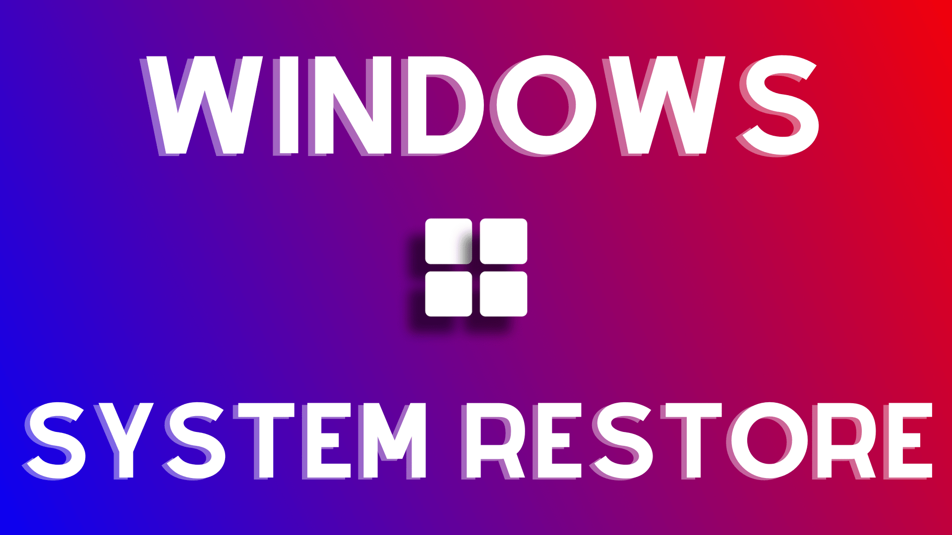 Windows System Restore: An Essential Recovery Tool Explored - Techzure